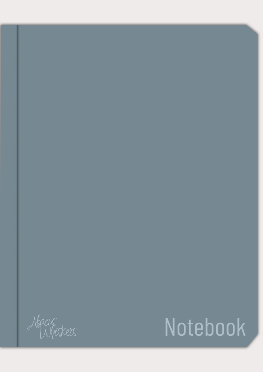 Digital Notebook | Portrait Version - Abacus Whiskers