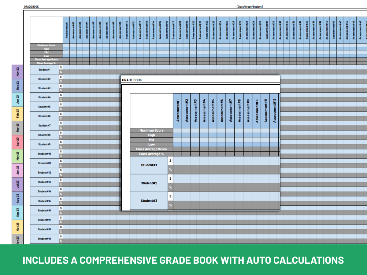 Ultimate Editable Teacher Planner 2026 and Beyond | Microsoft Excel ...