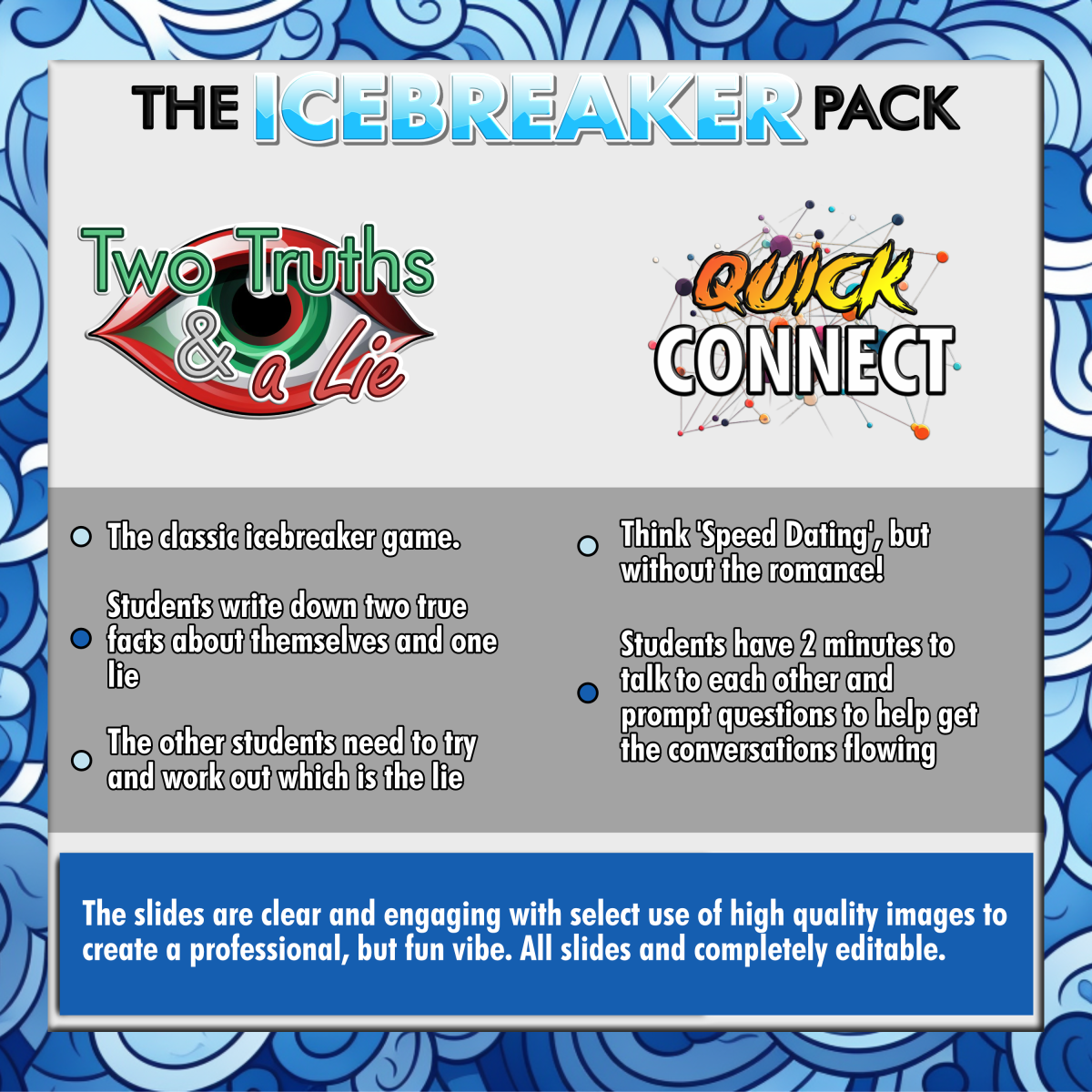 The Ultimate Icebreaker Pack: Engaging & No-Prep Classroom Activities ...